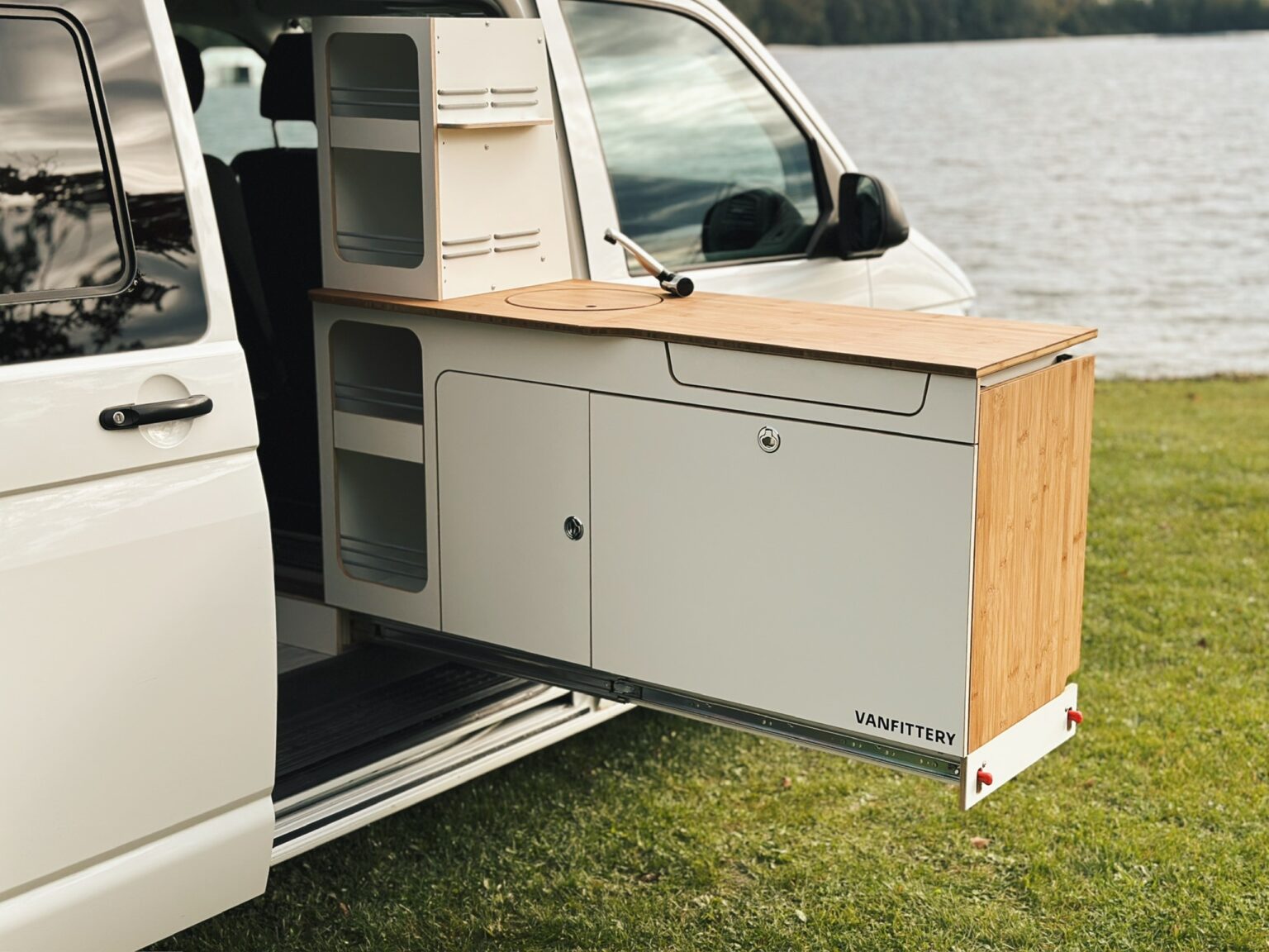 Van kitchen - pull-out camper kitchen